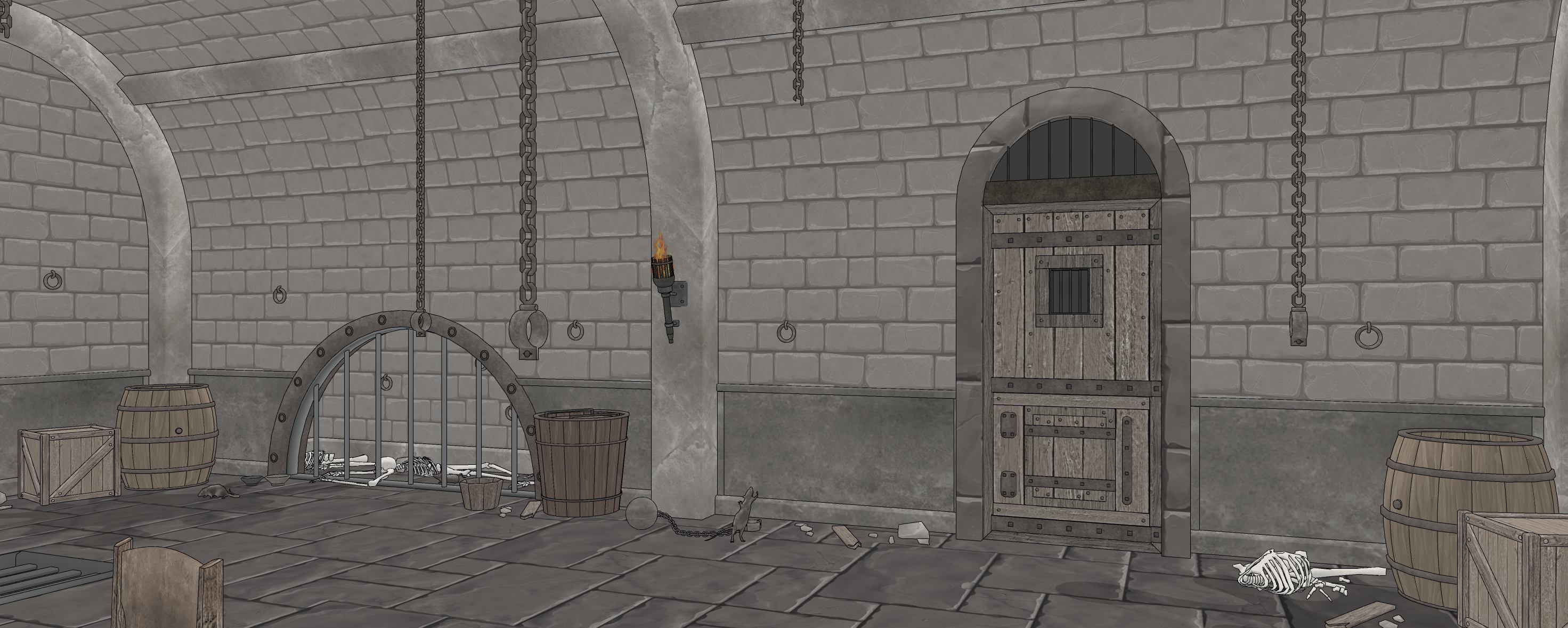 Medieval Fantasy - Underground Prison