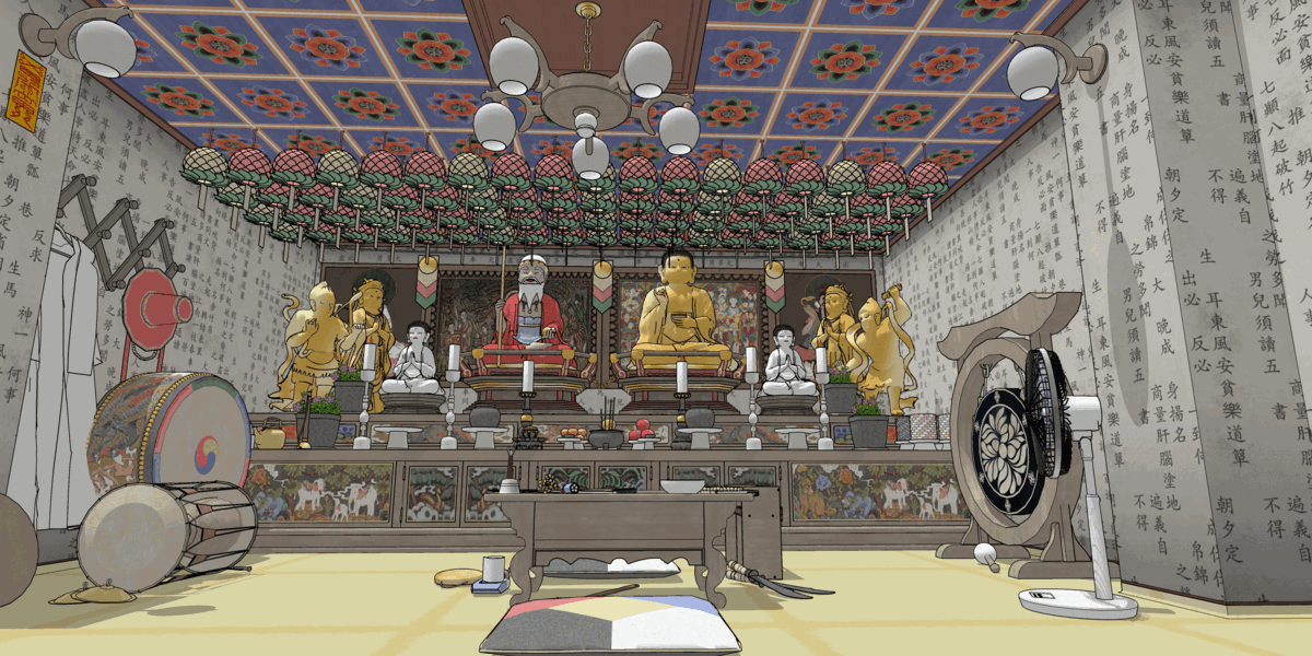 15 Interior Models - Shaman's House