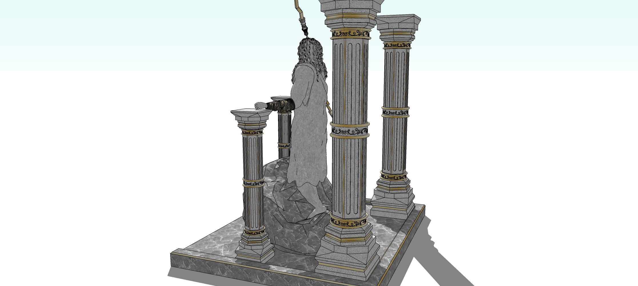 Statue - Zeus Statue