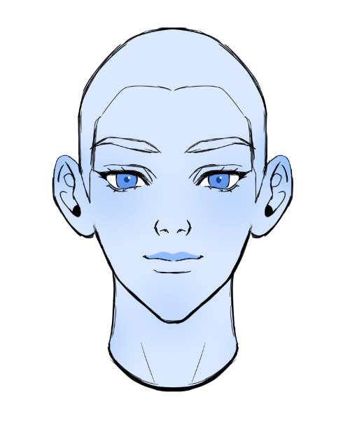 Traceable Male head Brushes Part 1