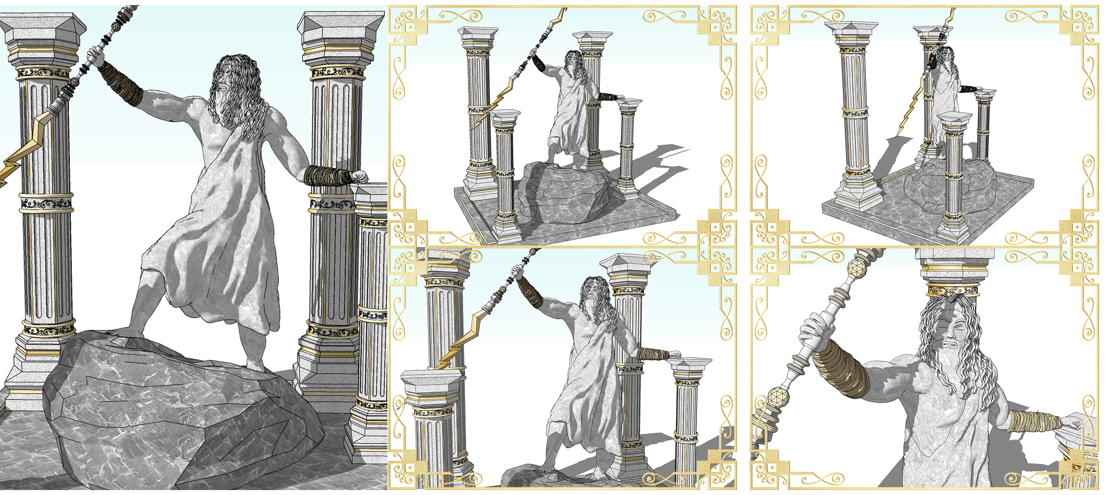 Statue - Zeus Statue