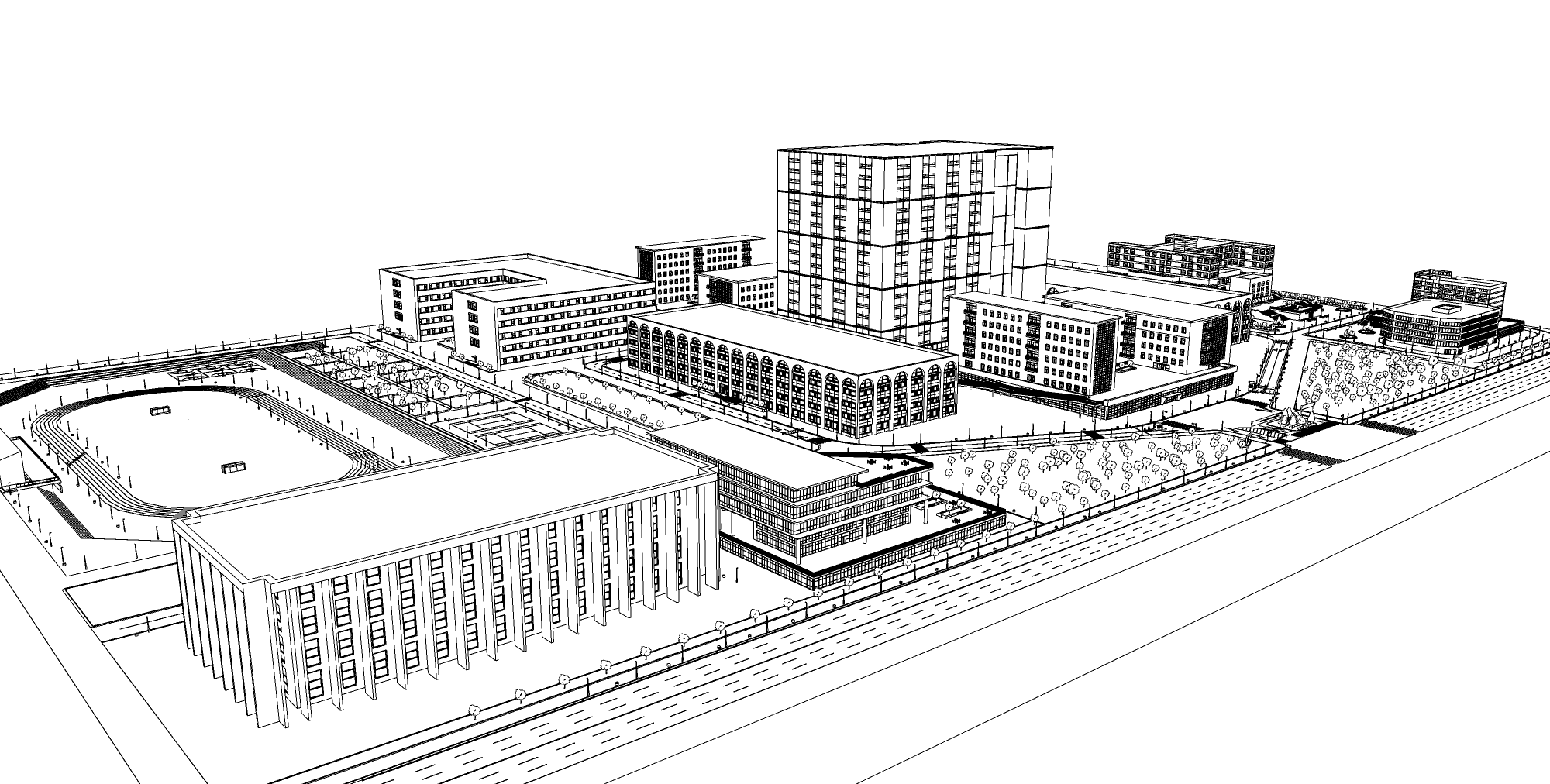 Campus View and Campus Facilities
