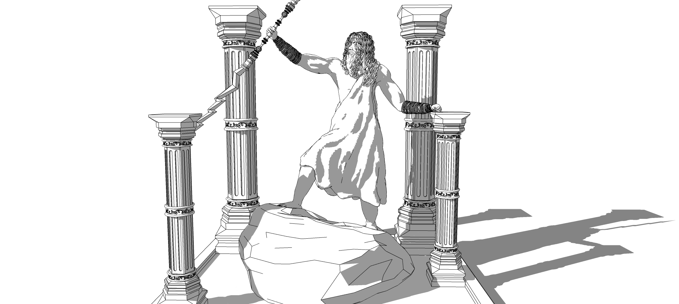 Statue - Zeus Statue