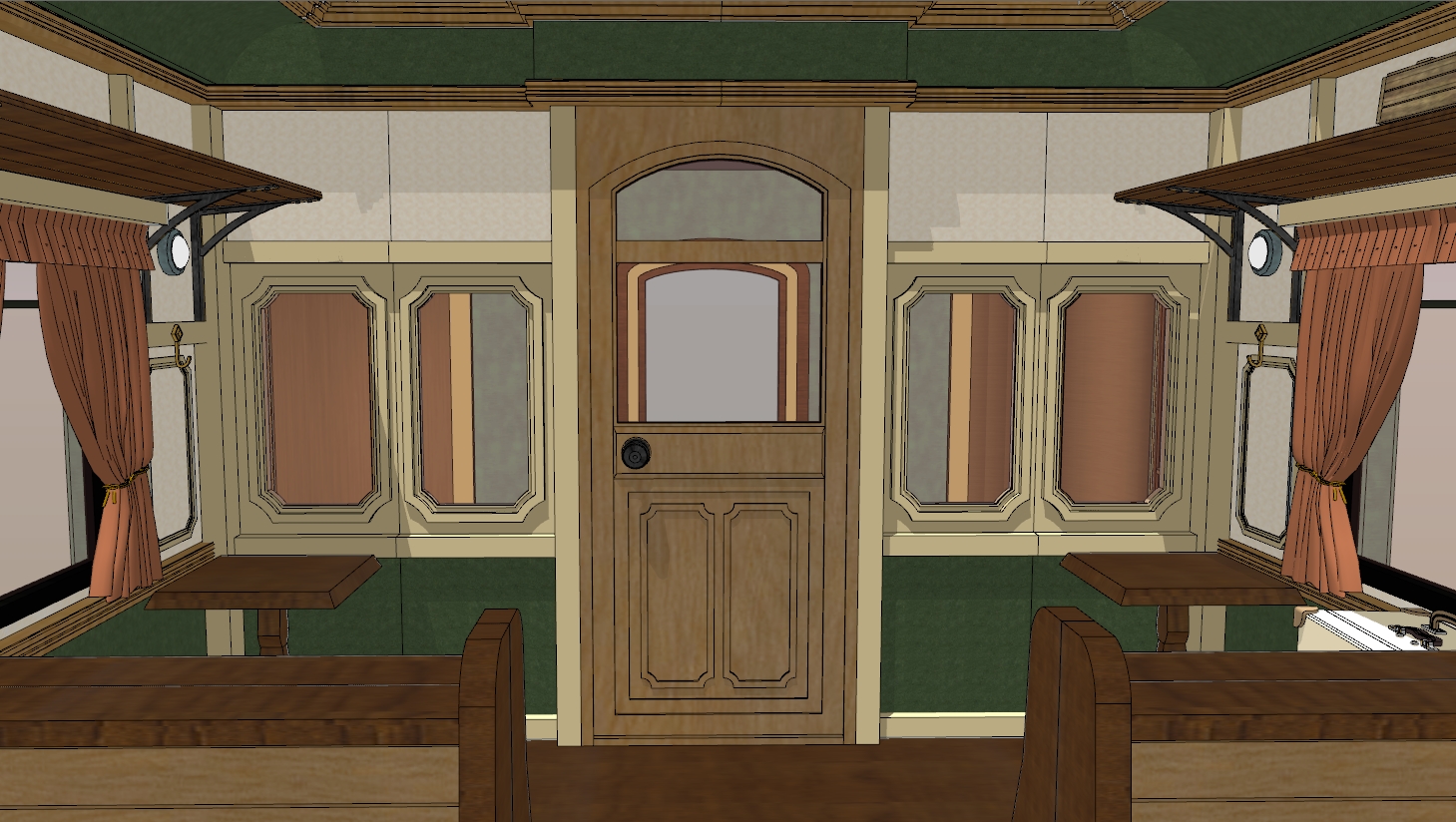 UK/Europe - Train interior 4 types