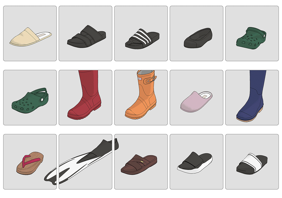 Webtoon Essential 3D Foot Pose