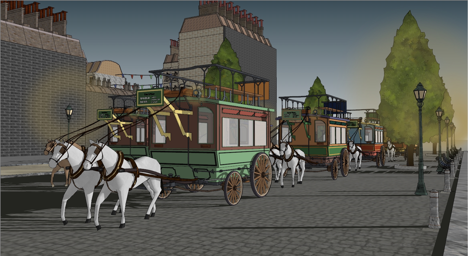 UK/Europe - Bus-Type Carriage