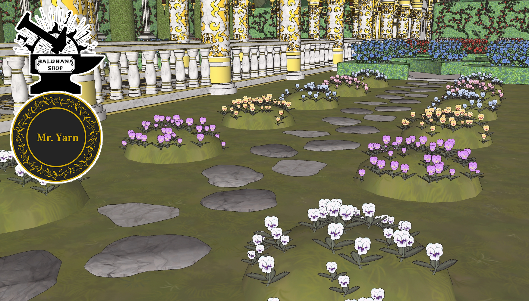 [Haru X Yance] No.4 Outdoor corridor and garden ver.2 that is good to ...