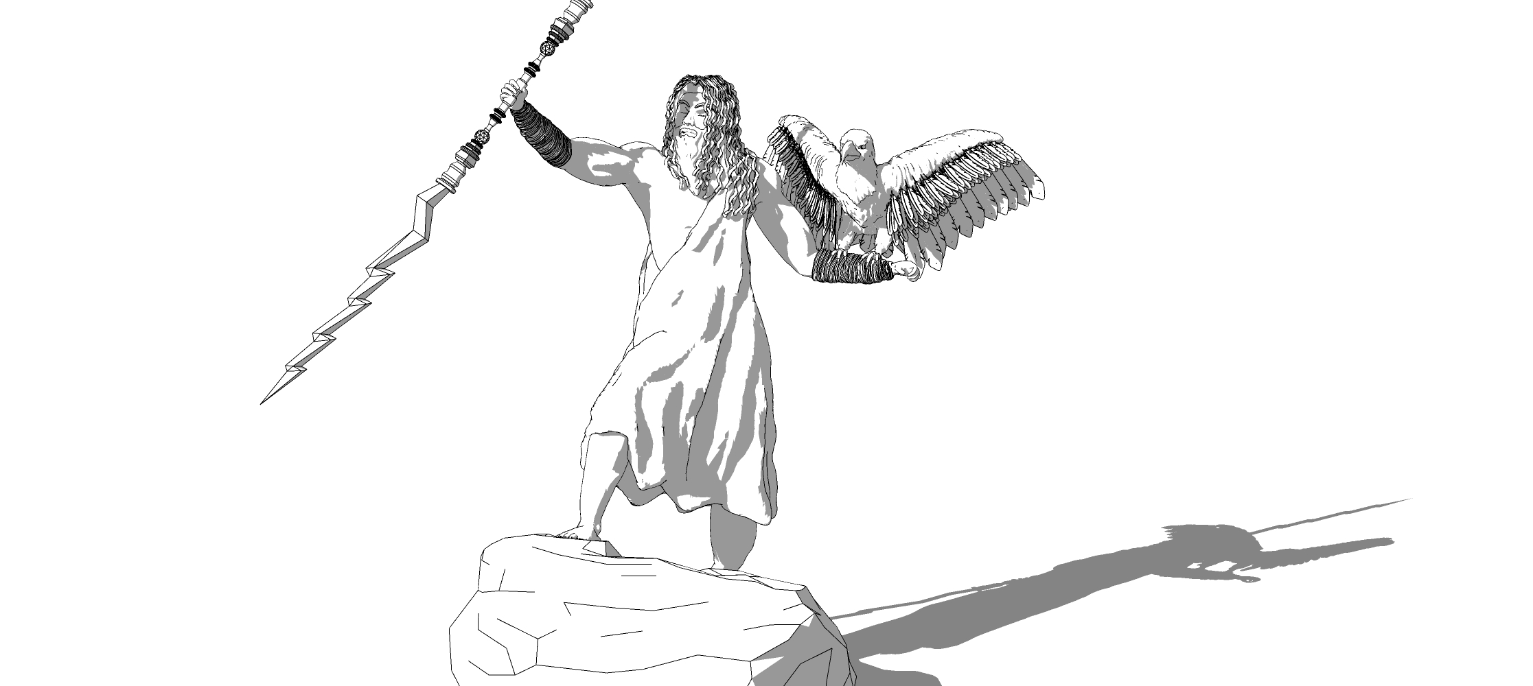 Statue - Zeus Statue