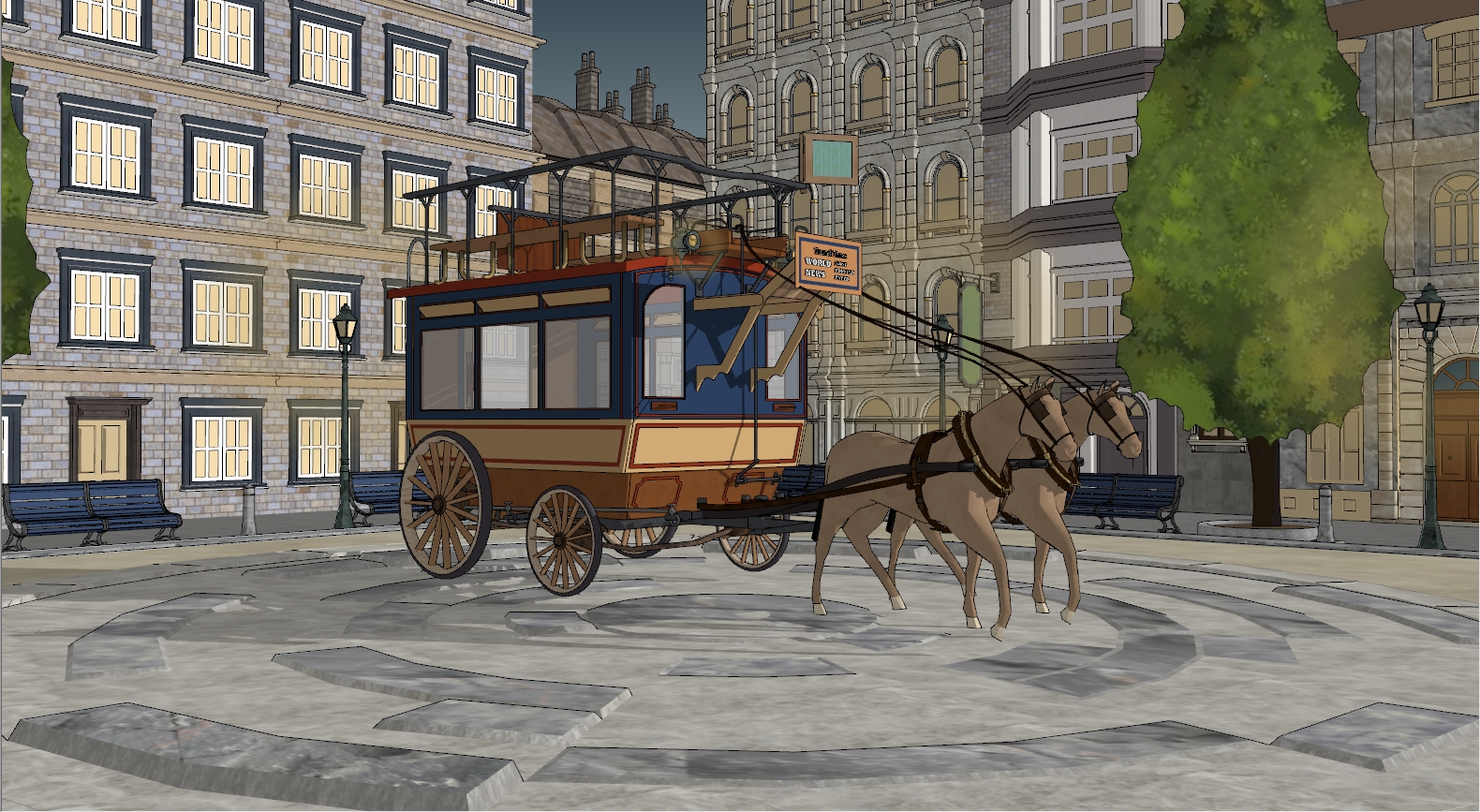 UK/Europe - Bus-Type Carriage