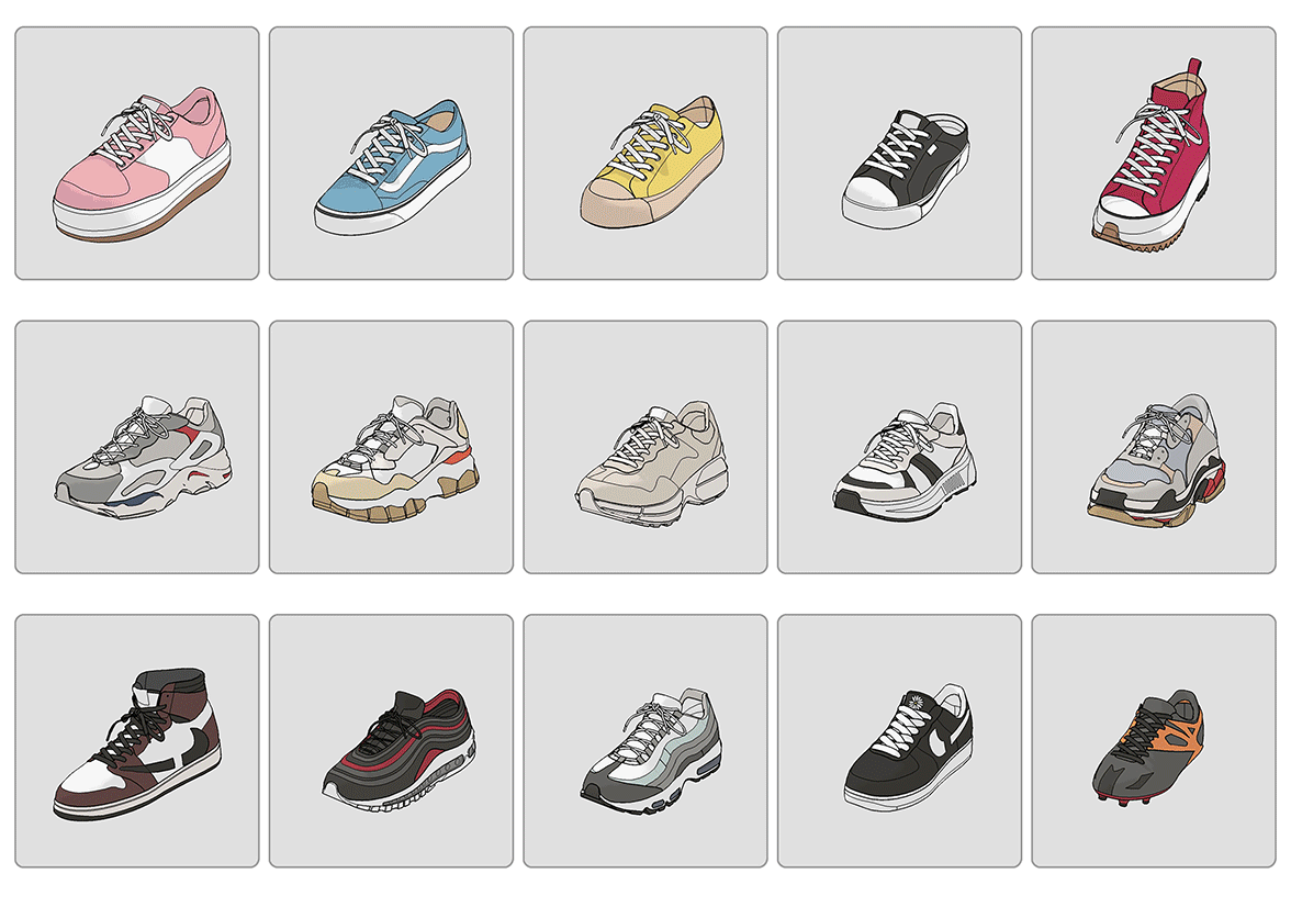 Webtoon Essential 3D Foot Pose