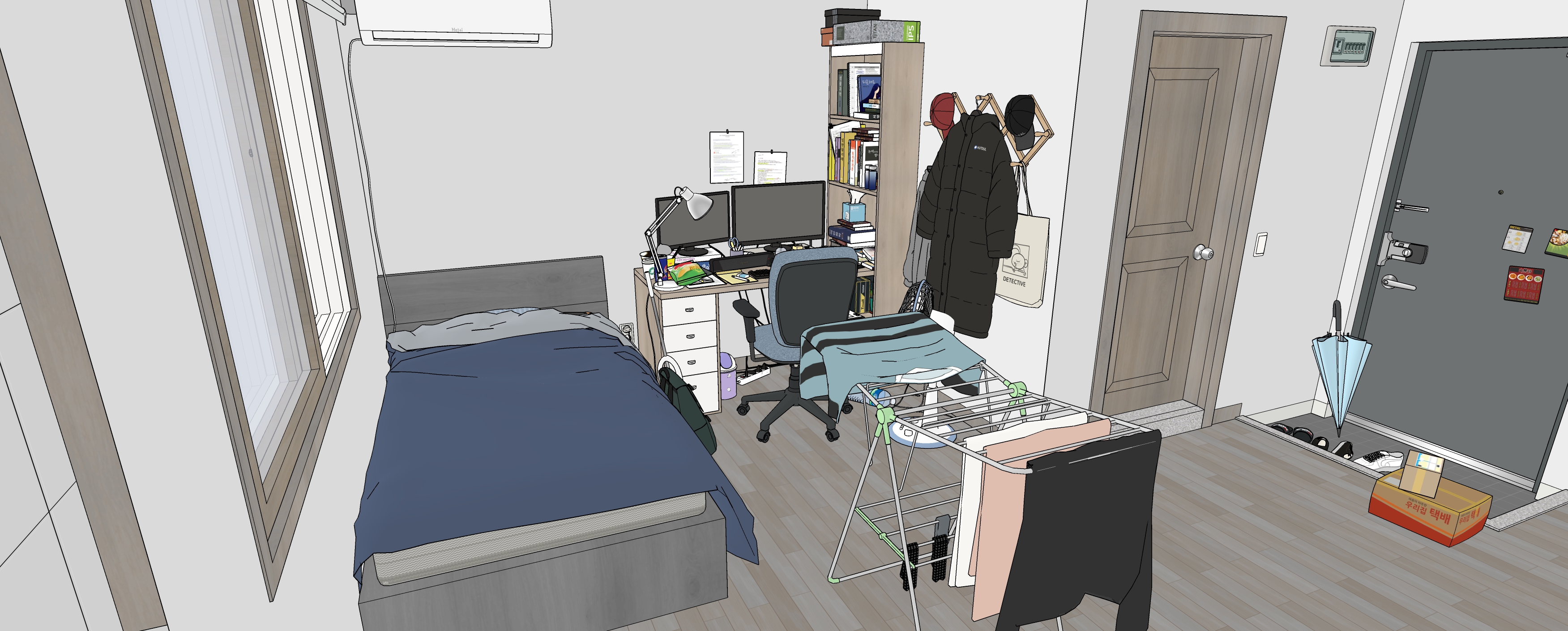 Studio Apartment Series