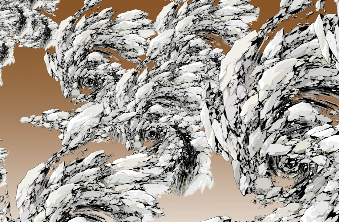 (Series 5) A rock.Rock Various Effects PSD/ SUT Brush